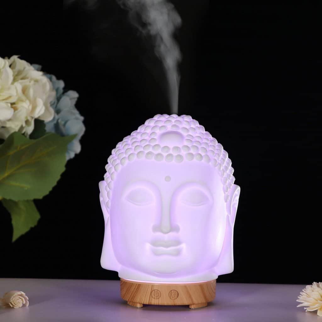 White Aroma Ceramic Essential Oil Diffuser CH58 - Autorunner